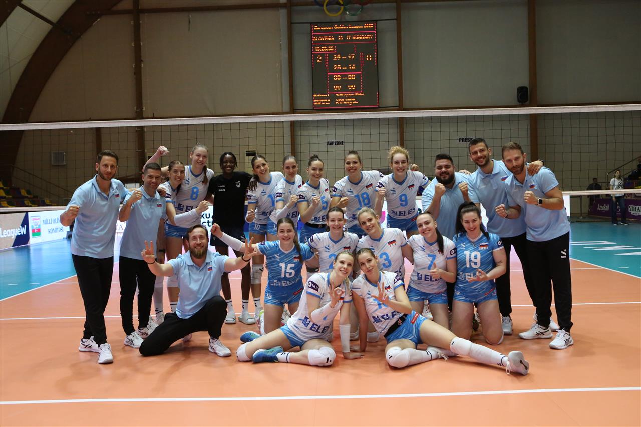 Romania, Slovenia and Ukraine get off to flawless starts in the CEV Volleyball European Golden ...
