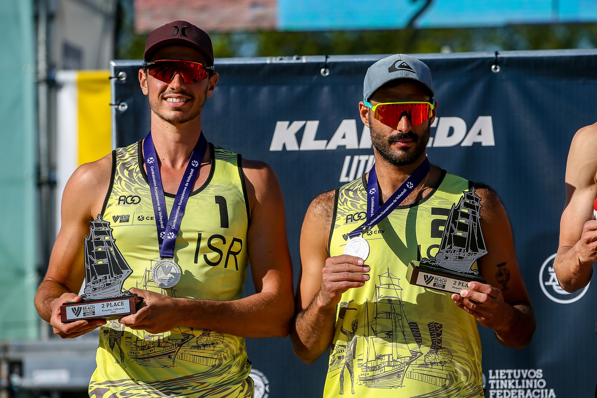 Ohana and Elazar excited to bring Israel to the #EuroBeachVolley ...