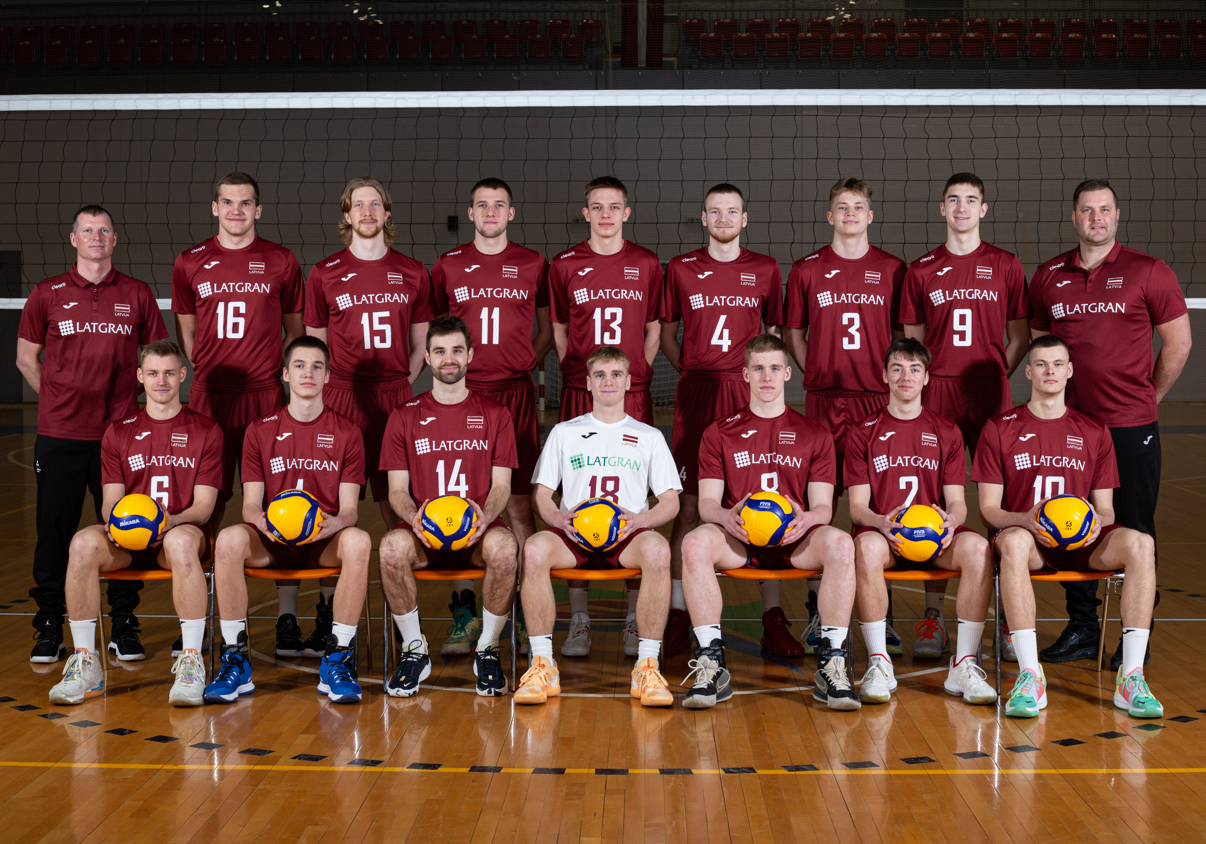Team Latvia with high hopes for #EuroVolleyU20M qualifier on home soil ...