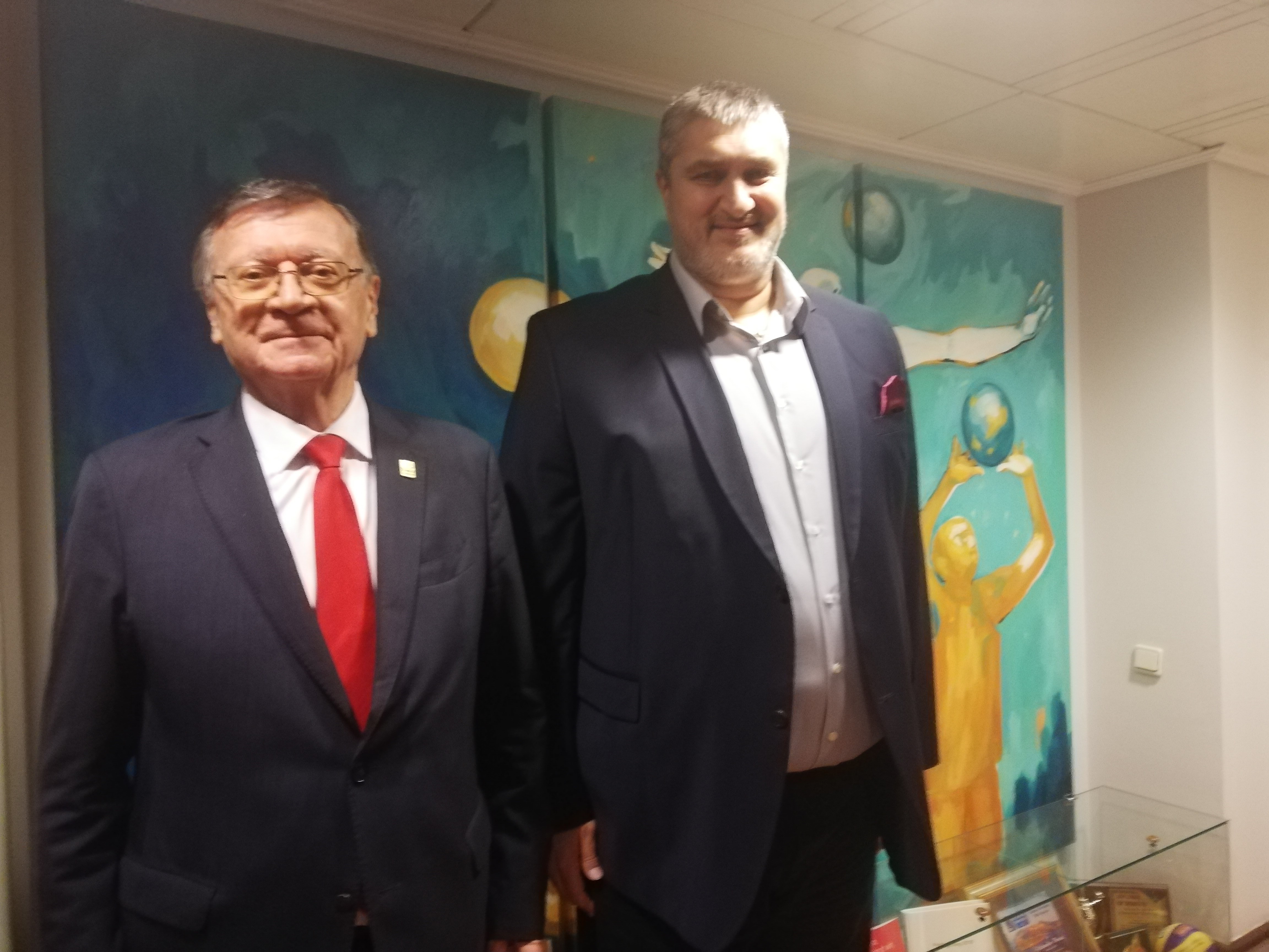 CEV President hosts BVF leadership to discuss plans to grow Volleyball ...