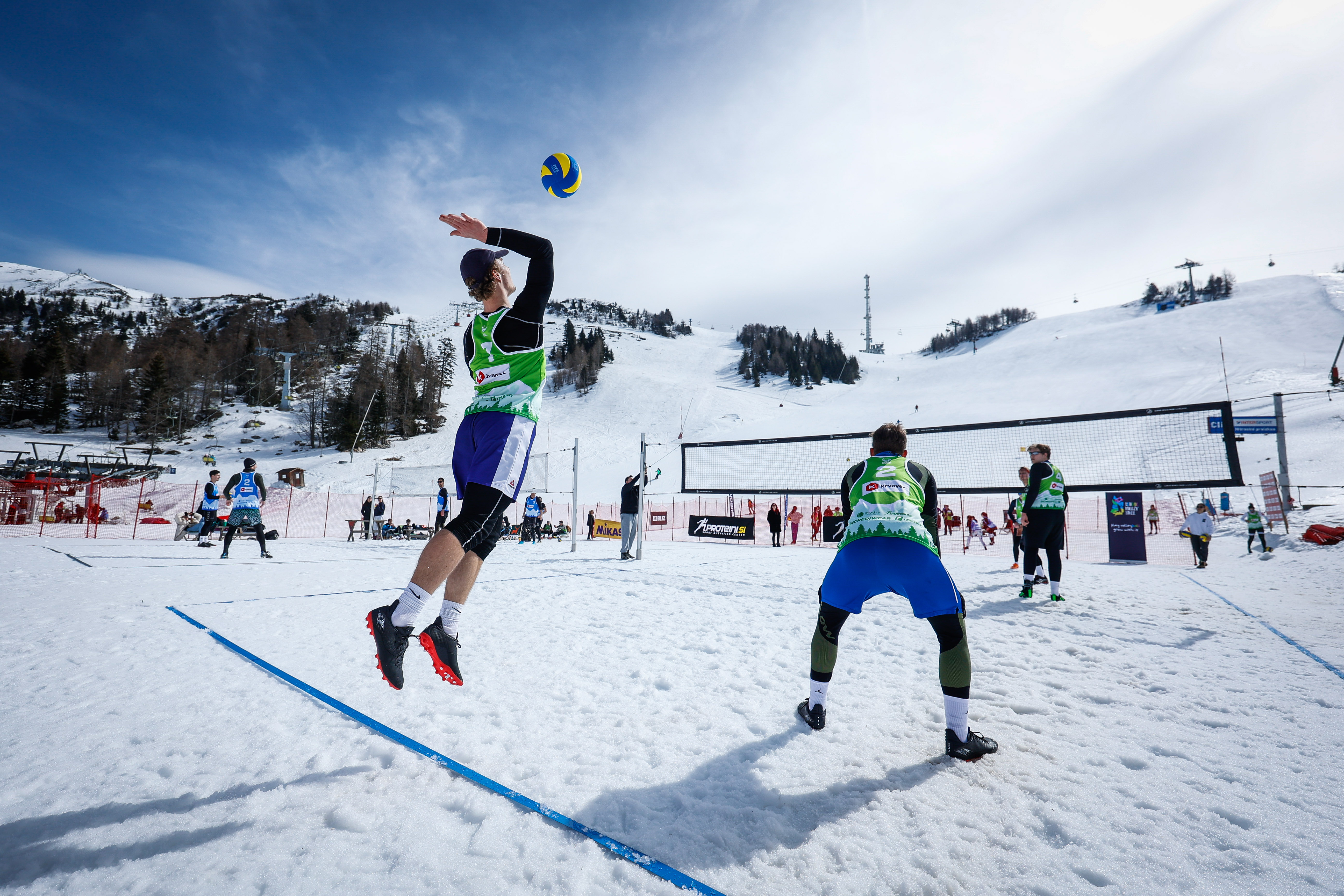 Slovenia crowns Snow Volleyball champions | CEV