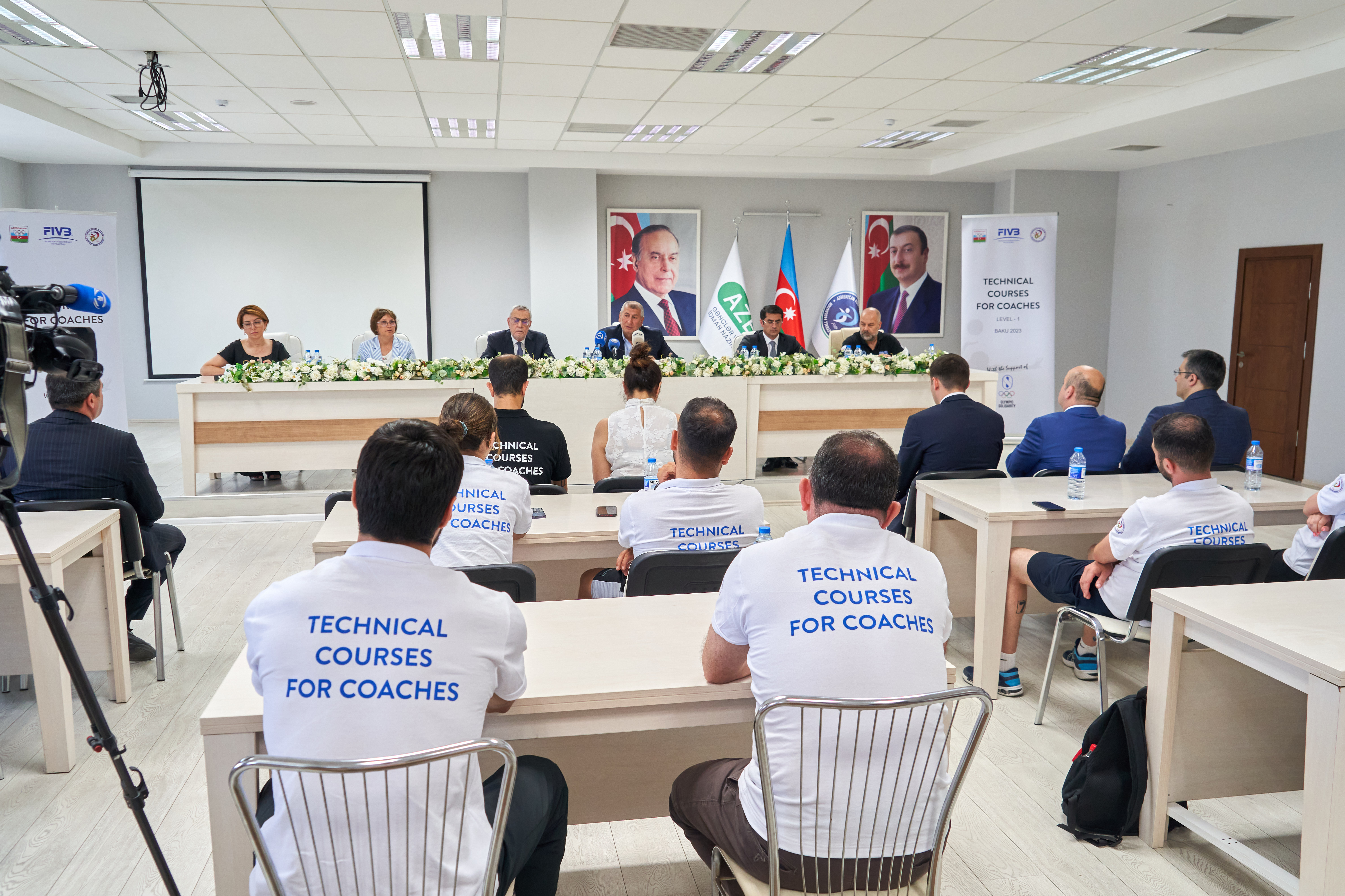 Coaches Course Level 1 successfully completed in Baku | InsideCEV