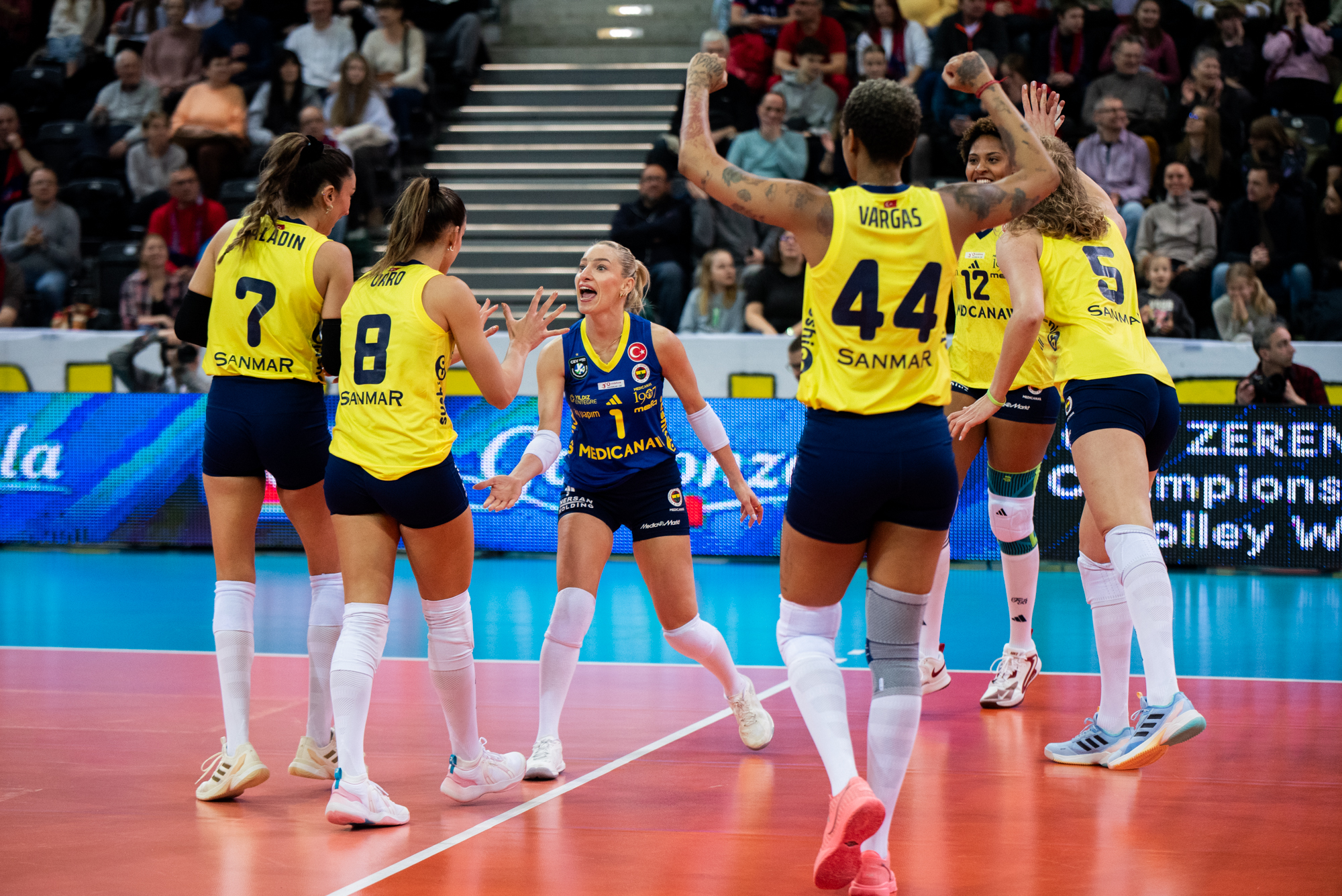 Fenerbahçe Medicana ISTANBUL cruise past Budowlani ŁÓDŹ to stay perfect ...