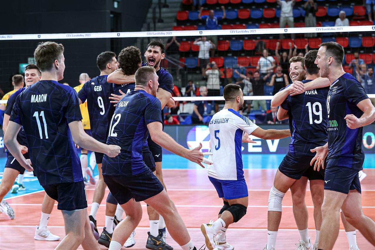 EuroVolleyM:France and Israel continue on the winning path | EuroVolley