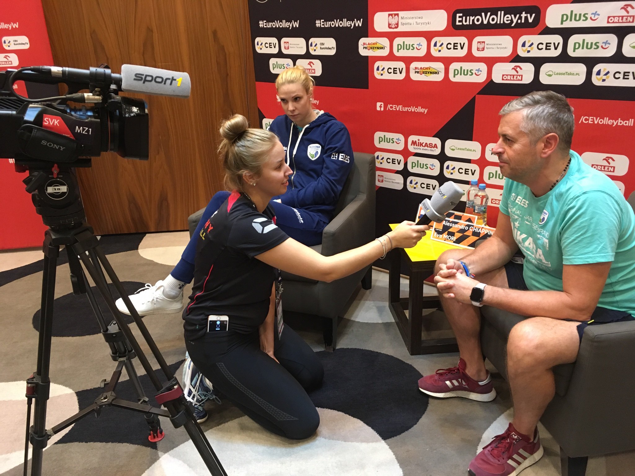 EVW28 Knockouts Media Meeting Poland | EuroVolley