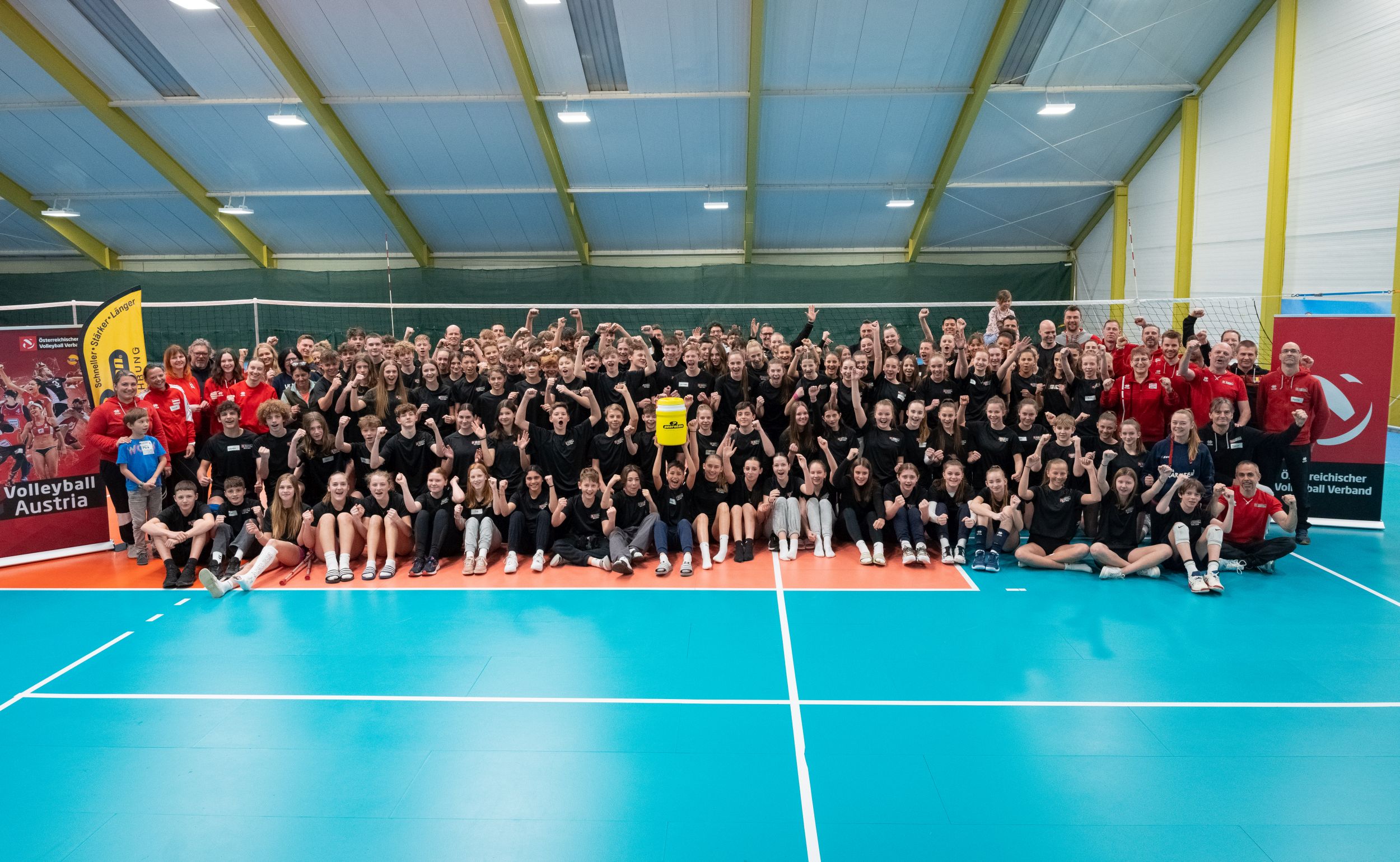 113 players attend national youth camp run by Austrian Volleyball ...