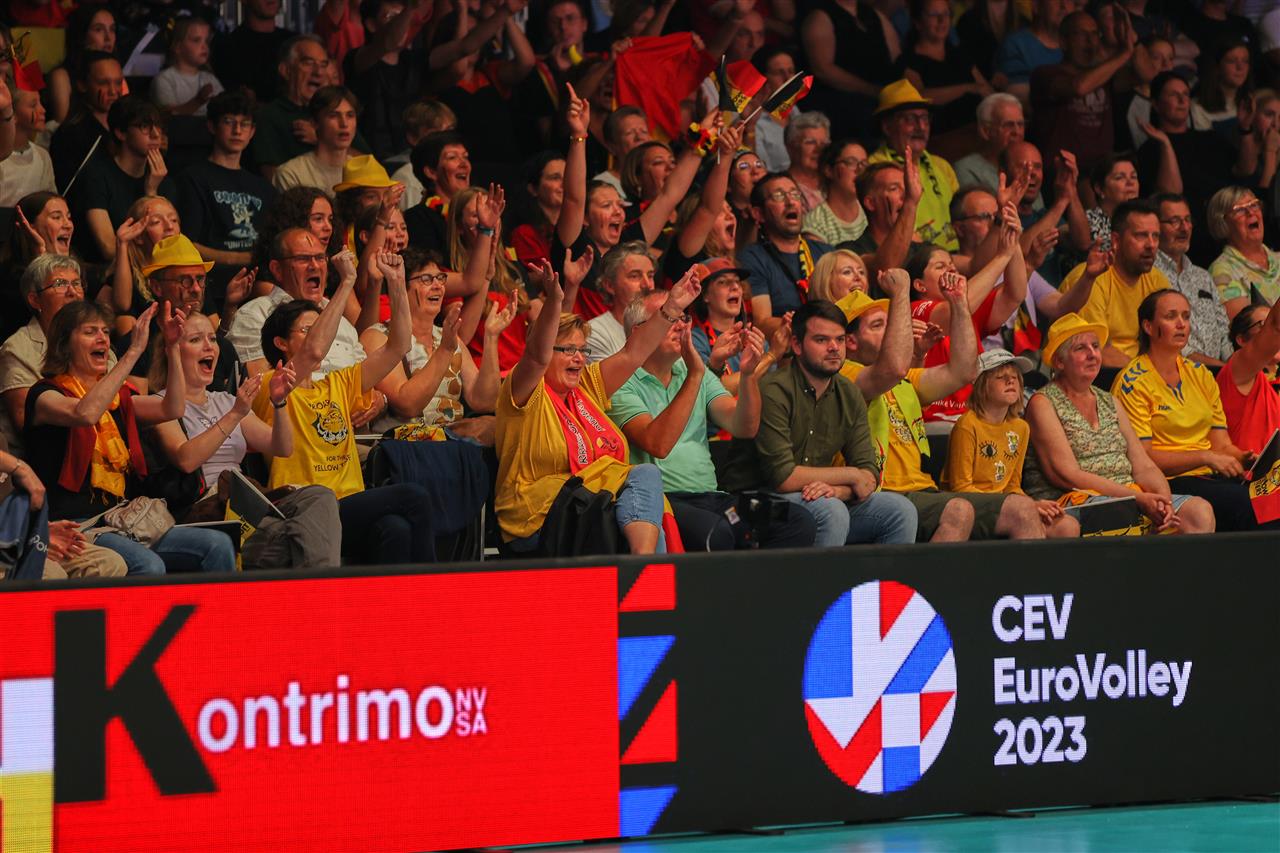 Home Crowd the Real MVP in Ghent as Belgium enters the CEV EuroVolley 2023 Stage | EuroVolley