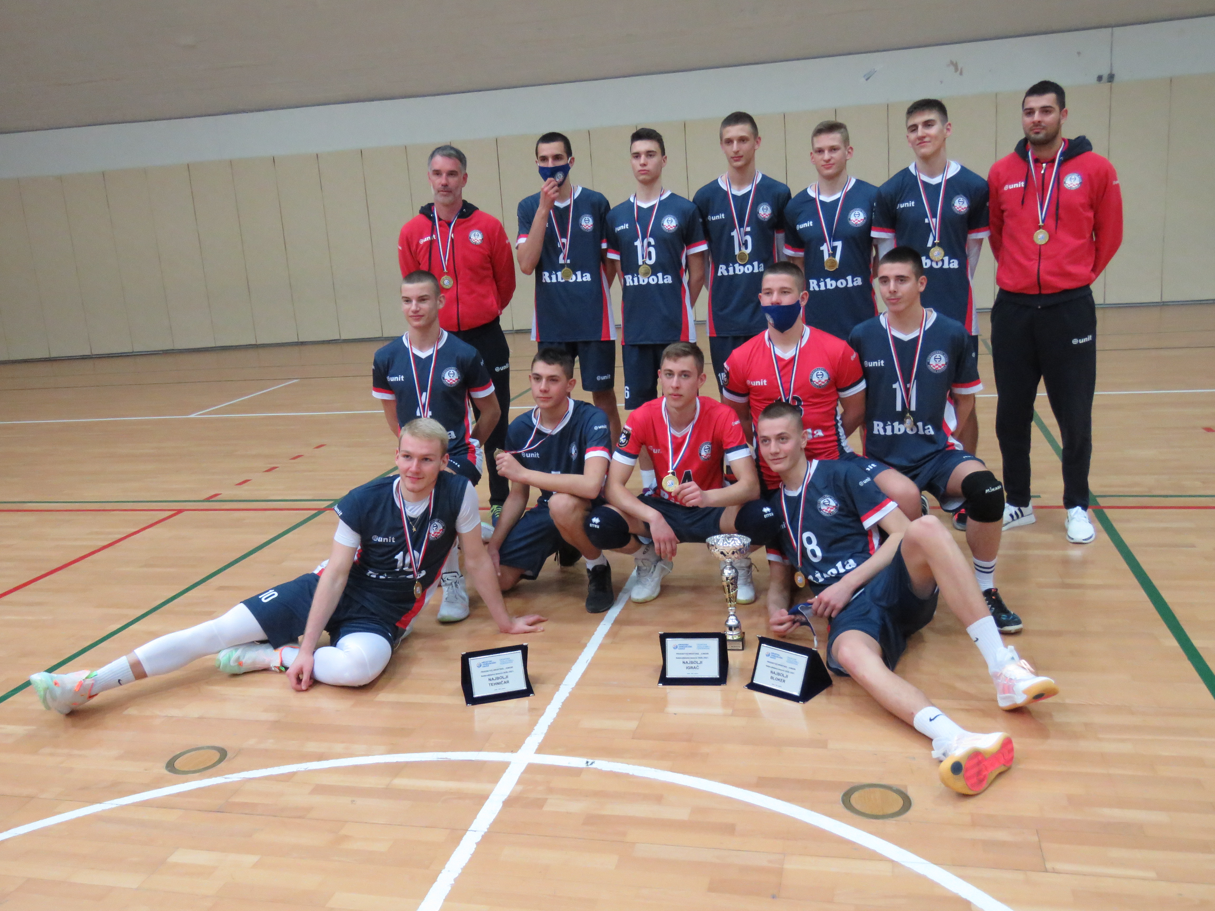 HAOK Mladost and OK Ribola Kaštela claimed Croatian junior national ...
