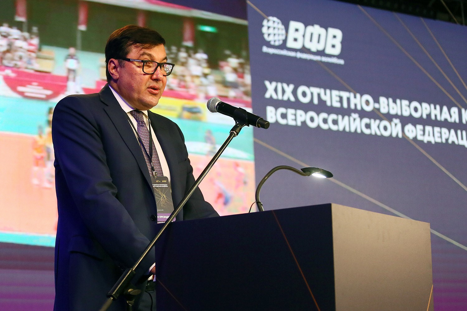 Stanislav Shevchenko to lead Russian Volleyball family for another four years | InsideCEV