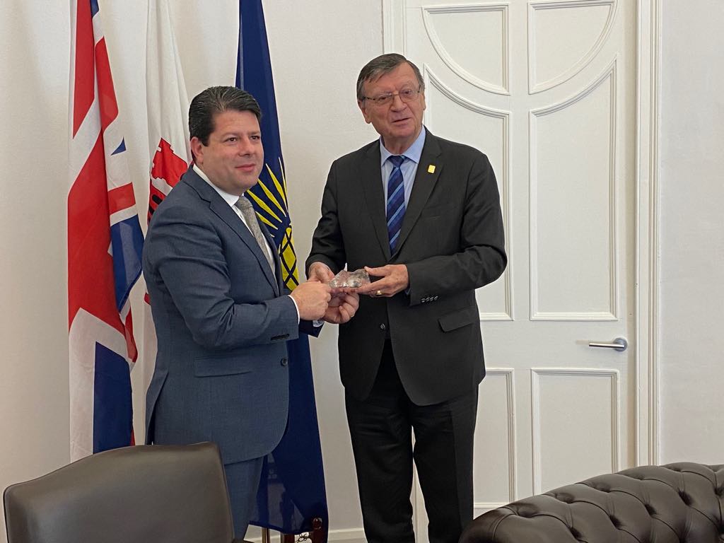 CEV President pays historic visit to Gibraltar | InsideCEV