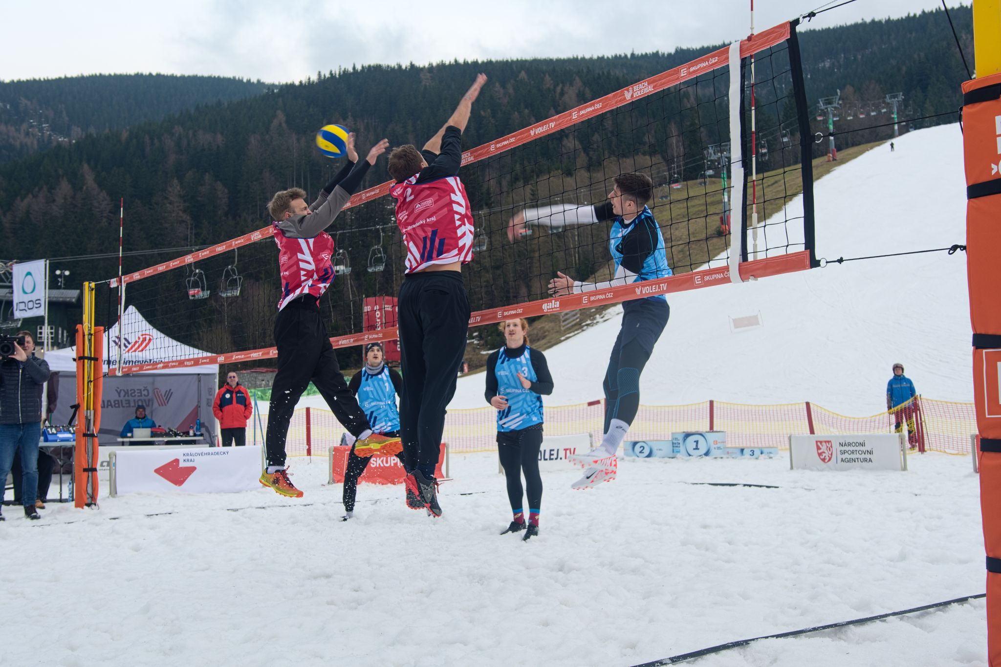 Czech Snow Volleyball national champions crowned in Špindlerův Mlýn | CEV