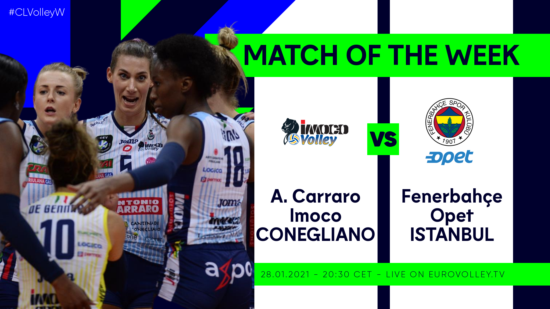 Fenerbahce vs Imoco in MOTW | ChampionsLeague