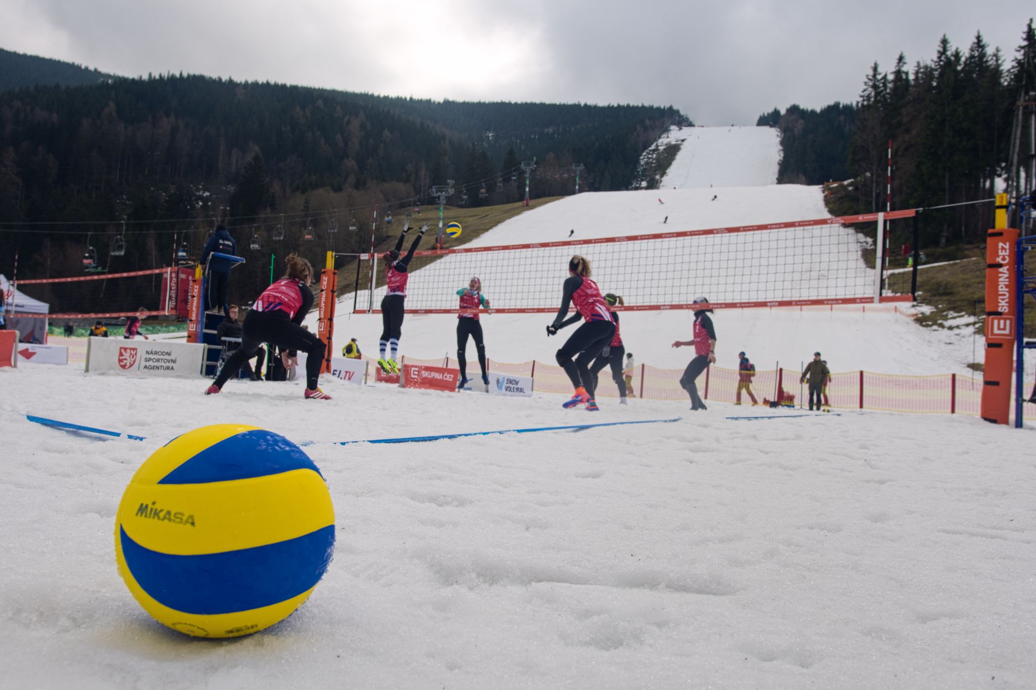 Czech Snow Volleyball national champions crowned in Špindlerův Mlýn | CEV