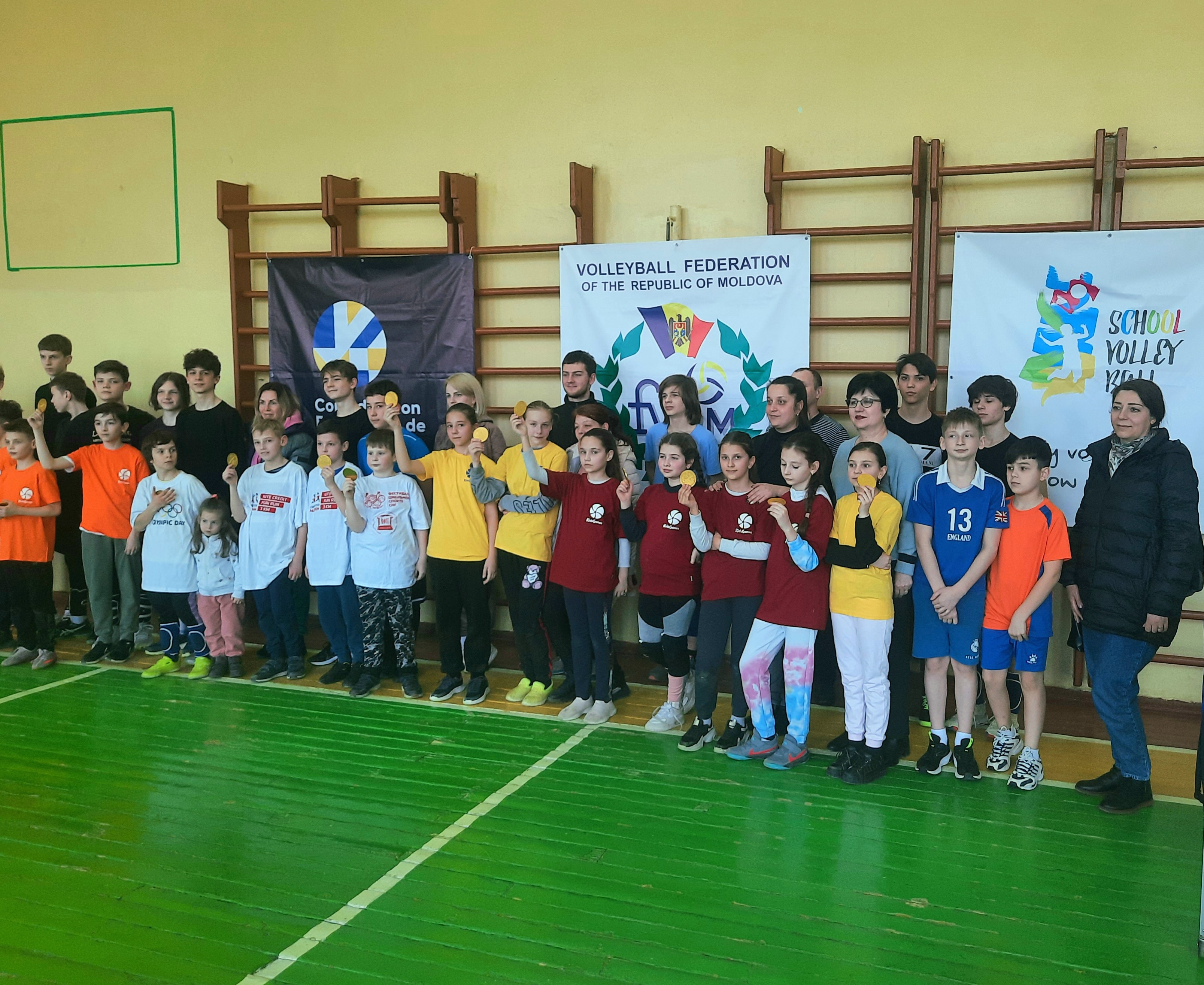 Workshop held in Moldova to inspire next generation of Volleyball ...