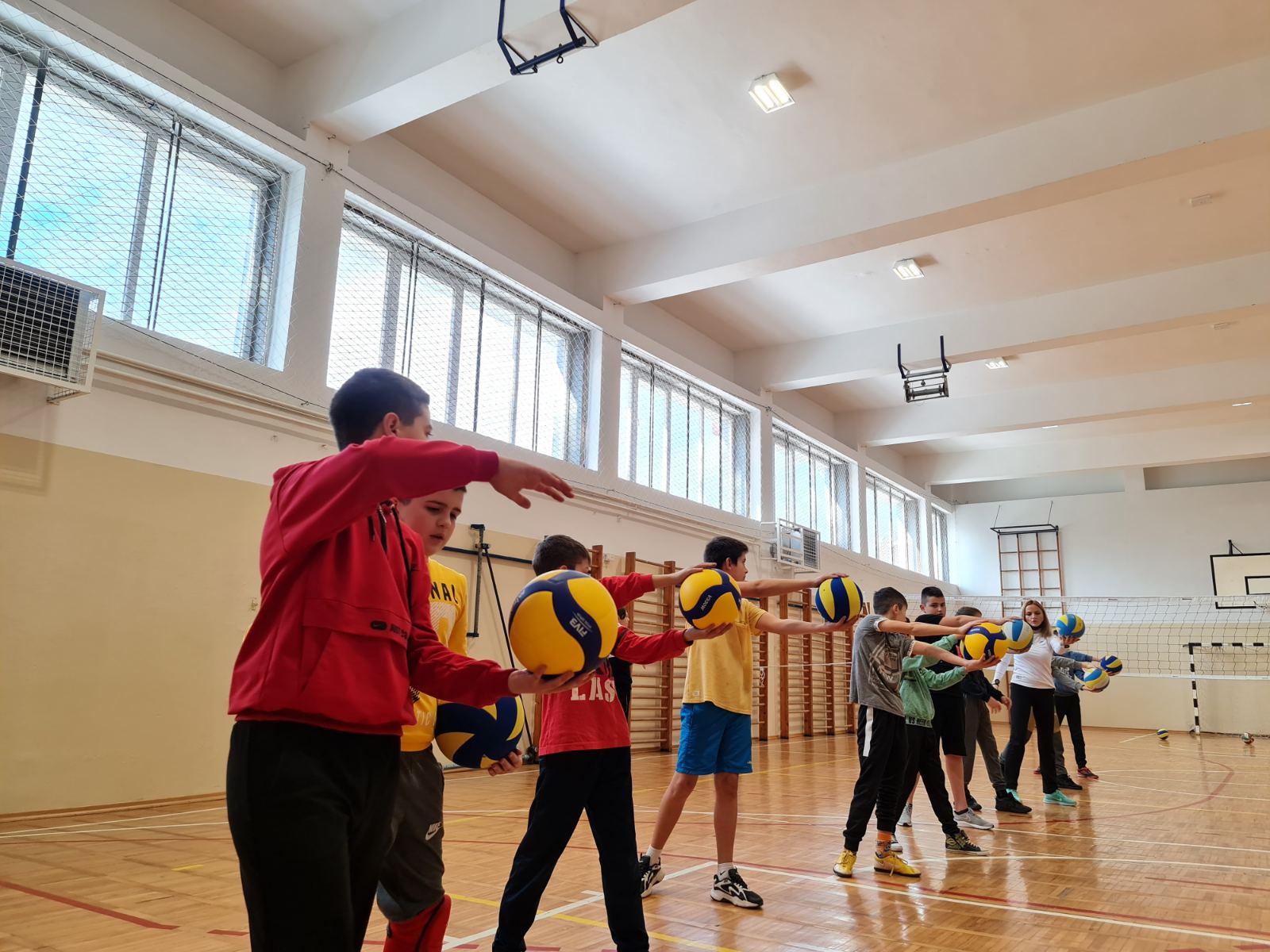 Volleyball classes delivered across Montenegro to inspire more kids to ...