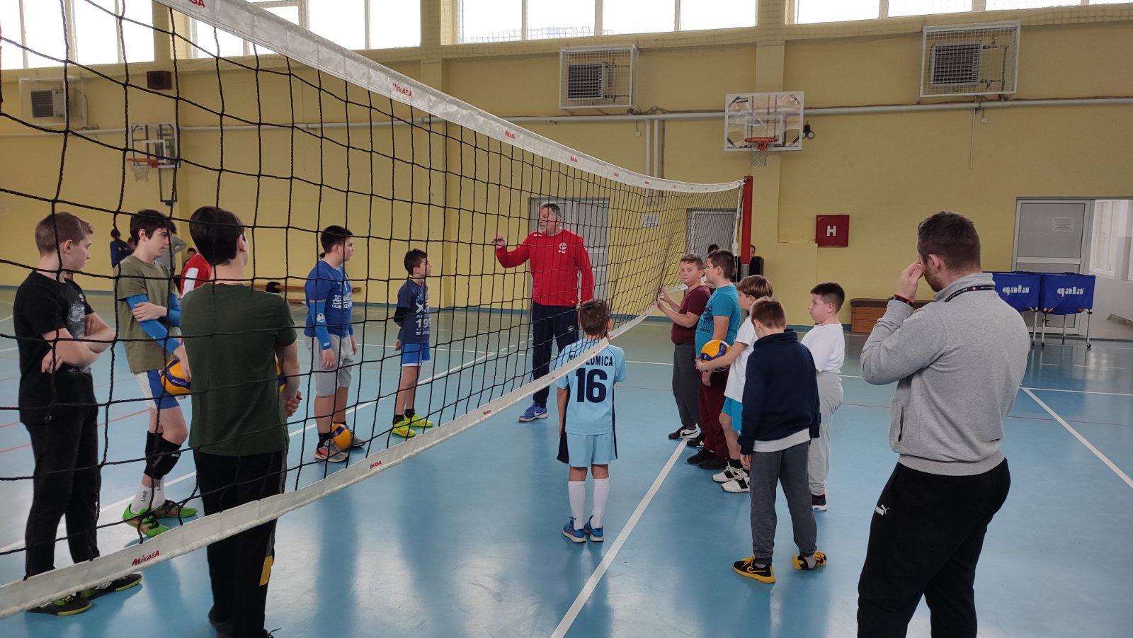 Volleyball classes delivered across Montenegro to inspire more kids to ...
